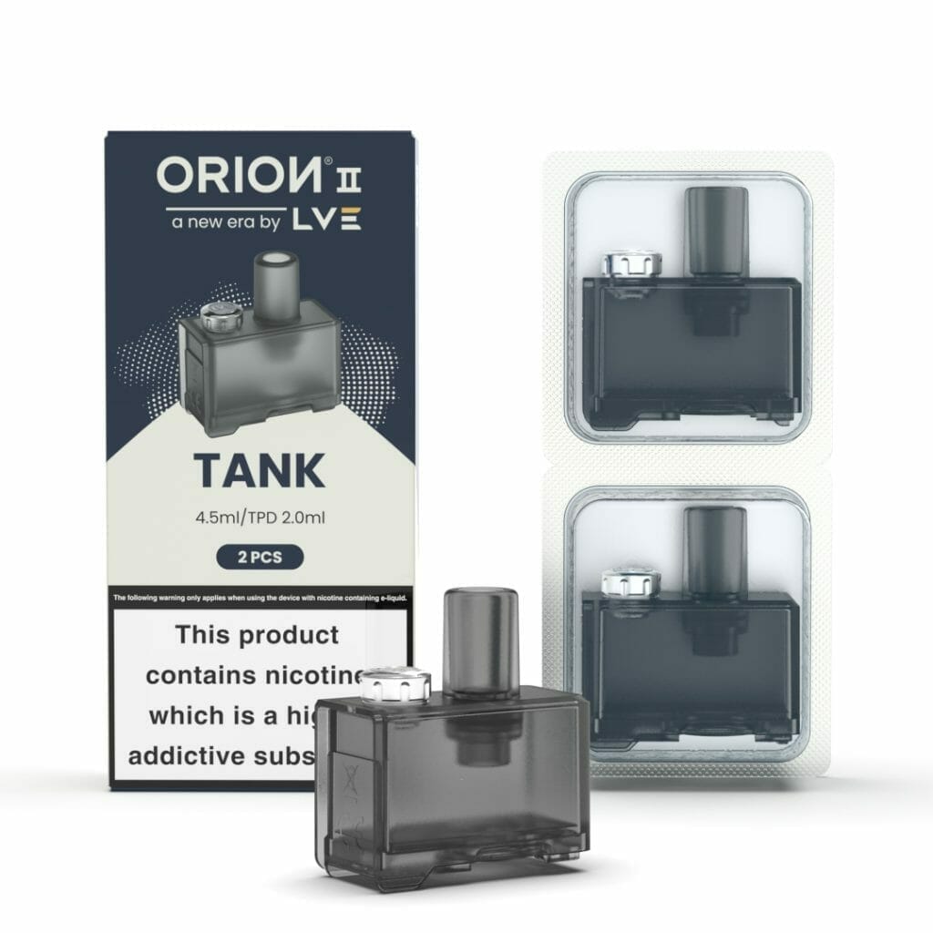 LVE Orion II Replacement Tanks (Pack of 2 Tanks) - LVE UK Official